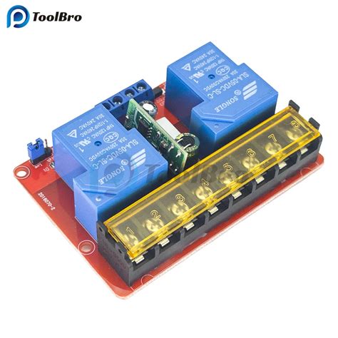AC100V 250V 30A 2 Kanal R Le Mod L DC 5V Y Ksek D K Seviye