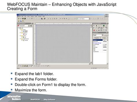 Ppt Webfocus Maintain Enhancing Objects With Javascript Powerpoint Presentation Id6238248