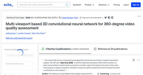 Multi Viewport Based 3d Convolutional Neural Network For 360 Degree