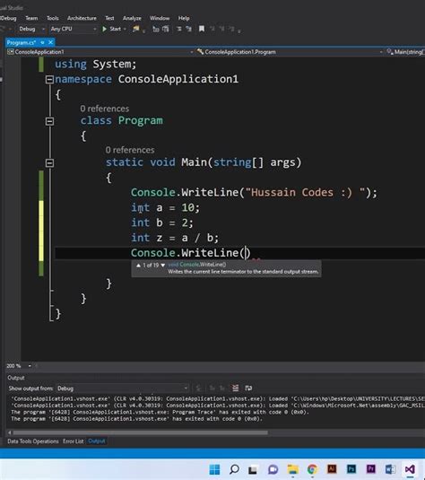 How To Divide Two Numbers In C Programming Language Hussain Codes