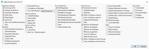 Prediction Profiler Confidence Intervals Jmp User Community