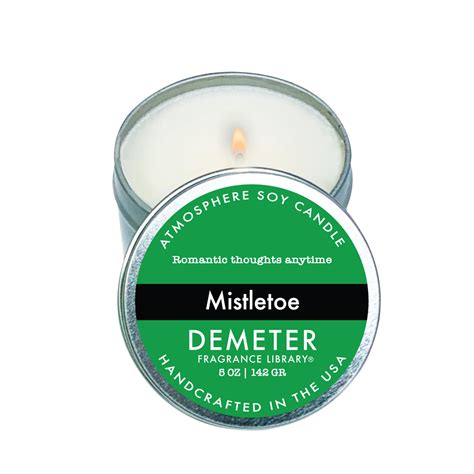 Mistletoe Soy Candle Demeter Fragrance Library