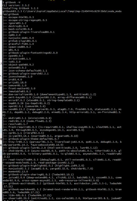gitbook安装报错解决卡顿在 Installing GitBook 的问题 只强 博客园
