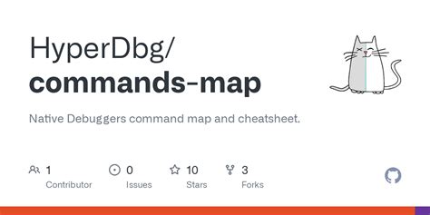 Github Hyperdbgcommands Map Native Debuggers Command Map And Cheatsheet