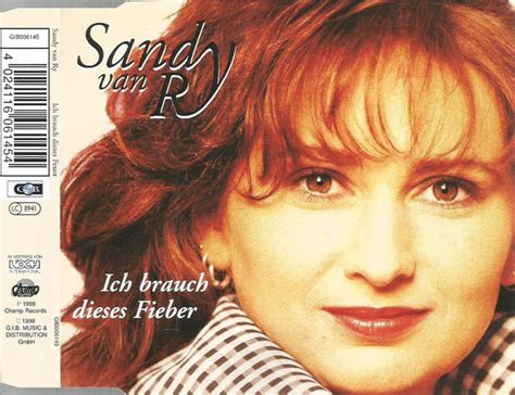 Sandy Van Ry Ich Brauch Dieses Fieber 1998 Cd Discogs