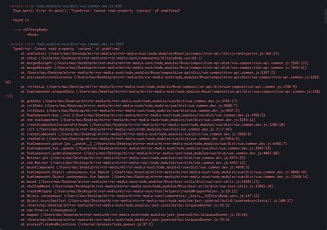Fix Jest Test Reports Error When Encountering `usecontext` · Issue 248 · Nuxt Community