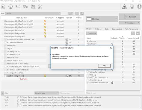 Problem With Calient Texture Blend Skyrim Technical Support Loverslab