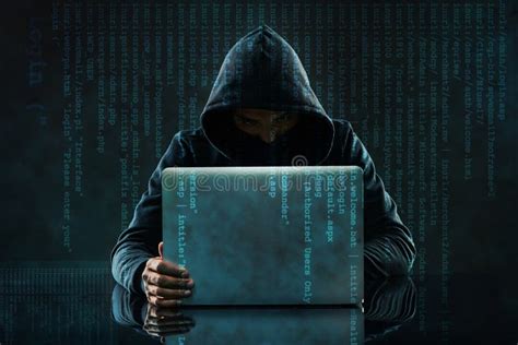 Danger Lurks Behind Every Laptop An Unidentifiable Computer Hacker