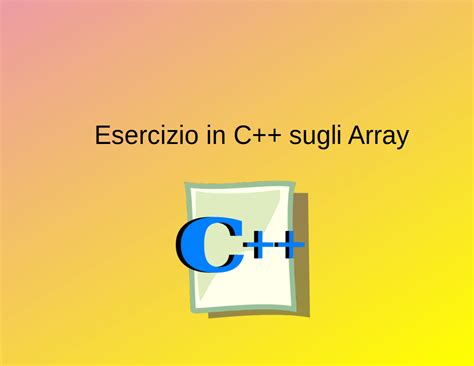 Esercizio In C Sugli Array N 1 Blog Di Informatica Del Prof Giuseppe Sportelli