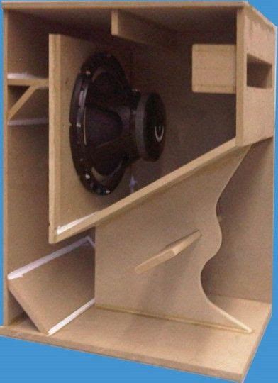 Folded Horn Speaker Cabinet Design Horn Speaker Box Design Diy