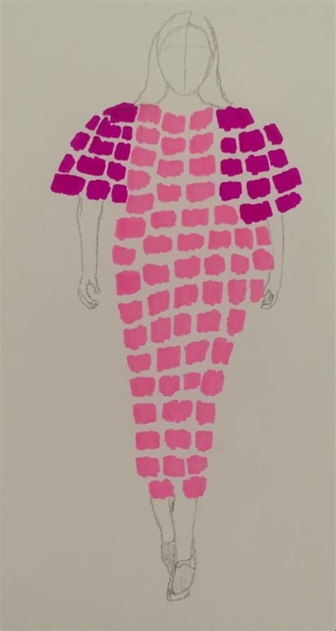Pattern And Mark Making To Describe The Body And Garments ️ Wk8
