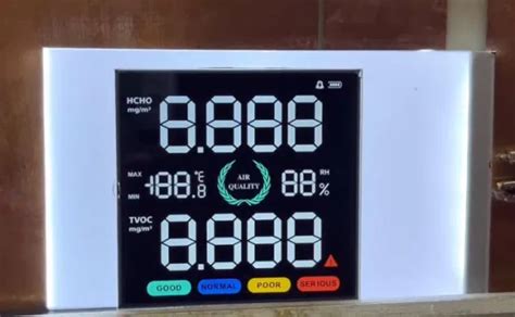 Factory Custom Gas Detection Instrument Meter Display Va Lcd Display