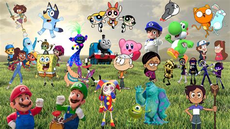 The Whole Characters Crossover By Mrmickeytronic On Deviantart