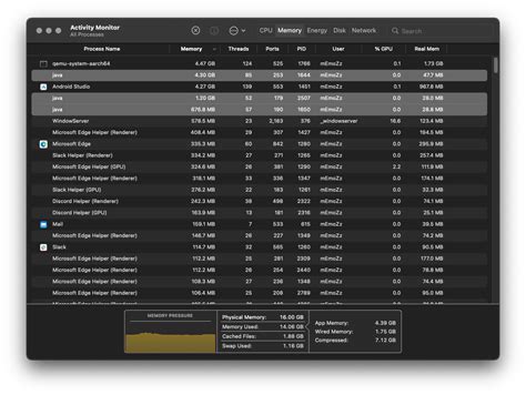 macos huge swap usage due to multiple java instances ask different