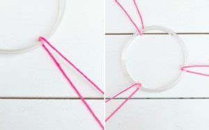 DIY Hanging Planter With Colorful String