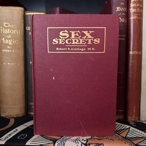 Sex Secrets Robert B Armitage Esoteric Occult Theosophy Masonic Esotericism Rosicrucian