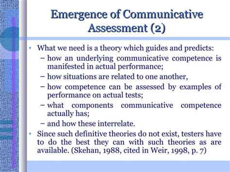 Communicative Testing Ppt