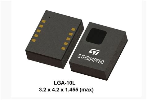 St Micro Unveils The Stmicro Sths Pf The Next Gen Ir Sensor