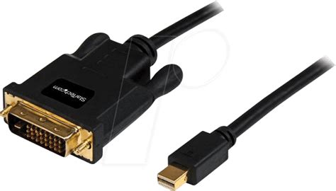 St Mdp2dvimm6b Adapter Kabel Mini Displayport Stecker Dvi Stecker 1