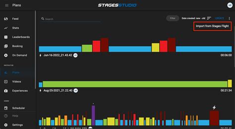 How To Import Class Plans Into Stages Studio Pro From Stages Flight