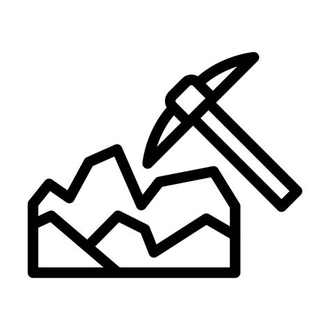 Mining Icon Design 10751114 Vector Art At Vecteezy