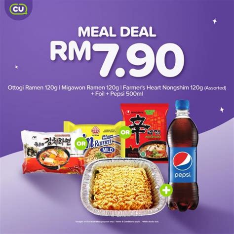 Cu Rm790 Meal Deal Promotion