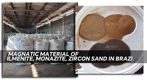 Why Are Three Magnetic Roll Separators Crucial For Monazite Separation In Brazil Dasen Mining
