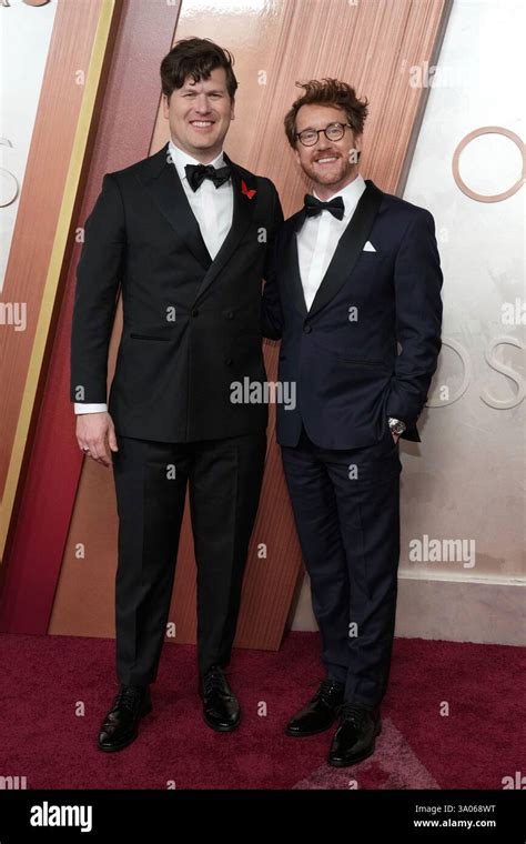 Greg Kwedar Left And Clint Bentley Arrive At The Oscars On Sunday