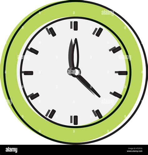 Isolated Clock Design Stock Vector Image Art Alamy