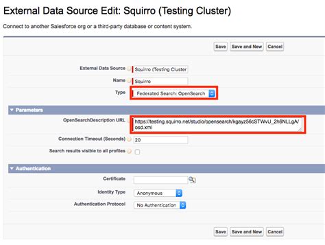 Salesforce Federated Search Installation — Squirro Documentation