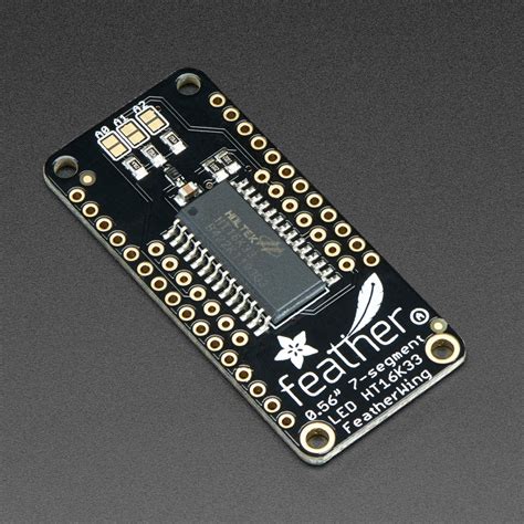 adafruit 4 digit 7 segment led matrix display featherwing