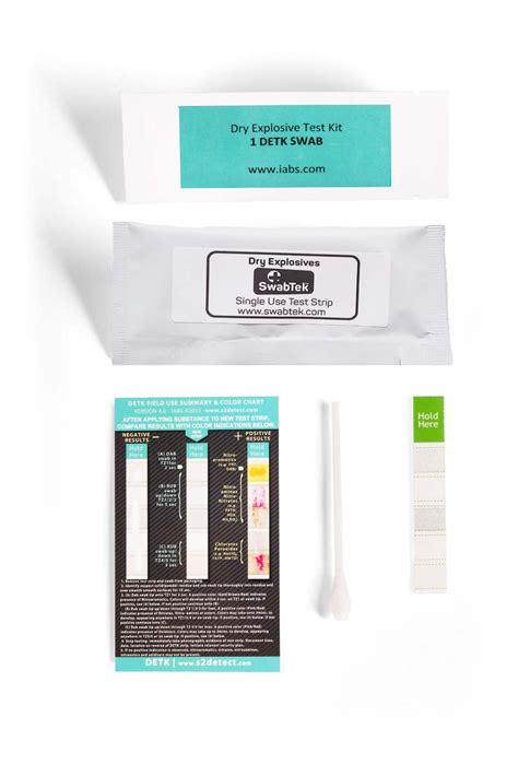 Swabtek Dry Explosives Test Kit 25box Arrowhead Forensics