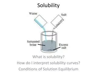 PPT Solubility PowerPoint Presentation Free Download ID 2870996