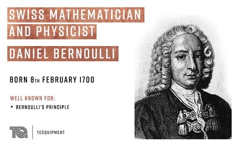 Daniel Bernoulli Bernoulli S Principle And Equation Tecquipment