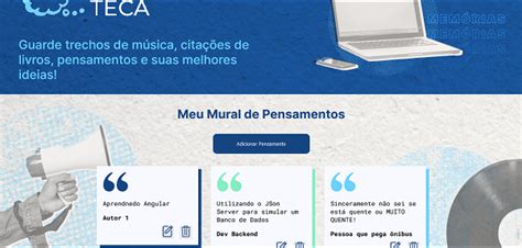 Github Luteciorv Projetob Memoteca Projeto Feito Em Angular Contendo Um Crud De Notas