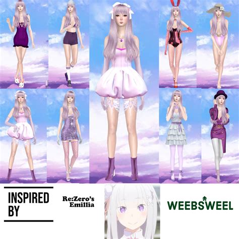 Anime Cosplay Characters Free The Sims 4 Sims Loverslab