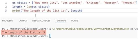 How To Find The Length Of A List In Python