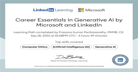 Generative Ai By Microsoft And Linkedin