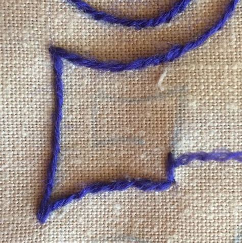 Embroidered Stem Stitch Sampler For Tast Week 14 Knitting