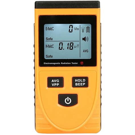 Geiger Counter Nuclear Radiation Meter Portable Dosimeter Counter With Lcd Display Detector