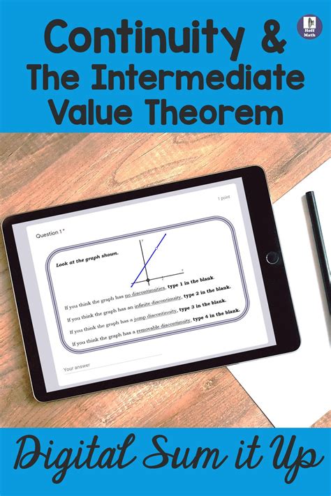 Intermediate Value Theorem Worksheet Printable Word Searches