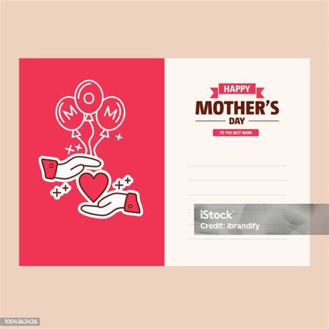 기념 배지 태그 아이콘으로 해피 어머니의 날 텍스트입니다 텍스트 카드 초대장 템플릿입니다 축제 배경입니다 레터링 타이 포 그래피 포스터입니다 벡터 일러스트 Eps 10입니다