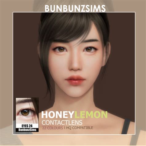 Honeylemon Eyes 22 Colors Bunbunzsims Sims 4 Cc Eyes The Sims 4