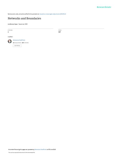 Networks And Boundaries Pdf Theory Sociology Networks And Boundaries Pdf Theory Sociology