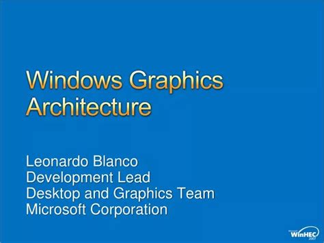 Ppt Windows Graphics Architecture Powerpoint Presentation Free Download Id630940