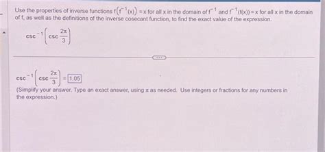 Solved Determine The Domain And The Range Of The Following