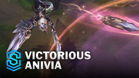Victorious Anivia Skin Spotlight Pre Release Pbe Preview League Of Legends Youtube