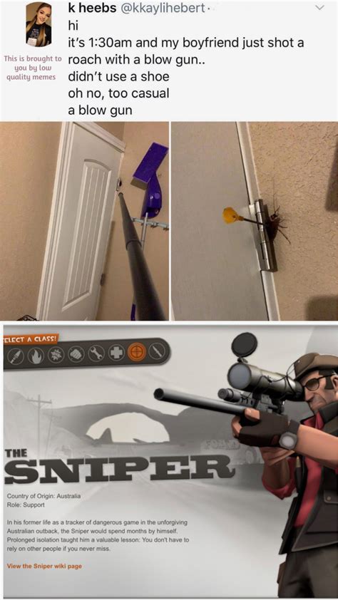Pov Just Found Sniper Class Rtf2memes