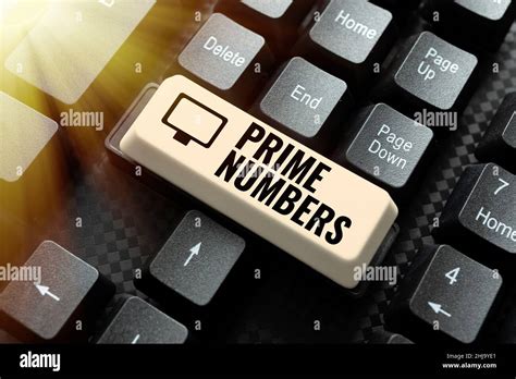 Text Caption Presenting Prime Numbers Business Concept A Positive