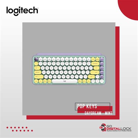 Logitech Pop Keys Wireless Mechanical Keyboard Everything Else On Carousell